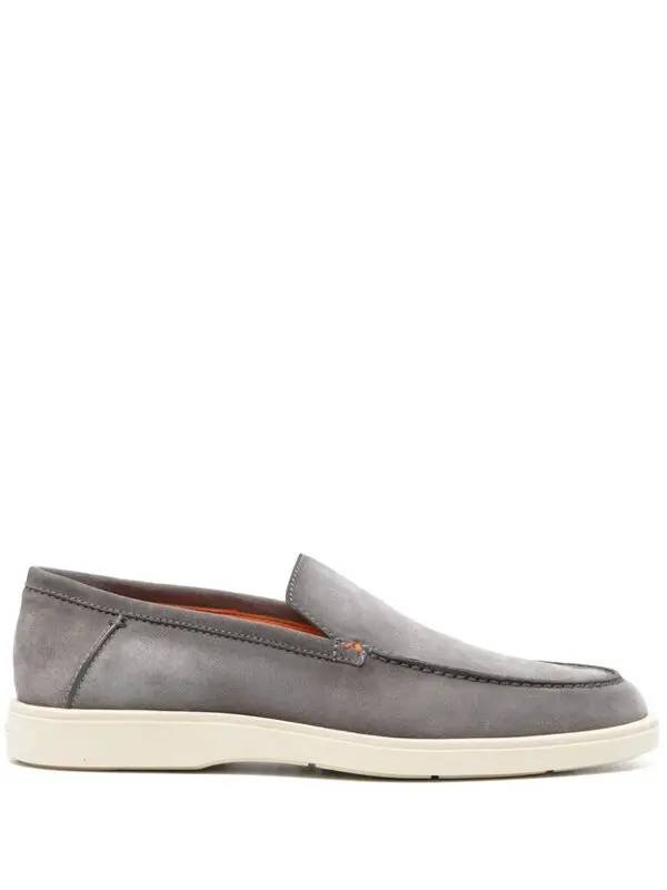 Santoni Gradient-effect Suede Loafers