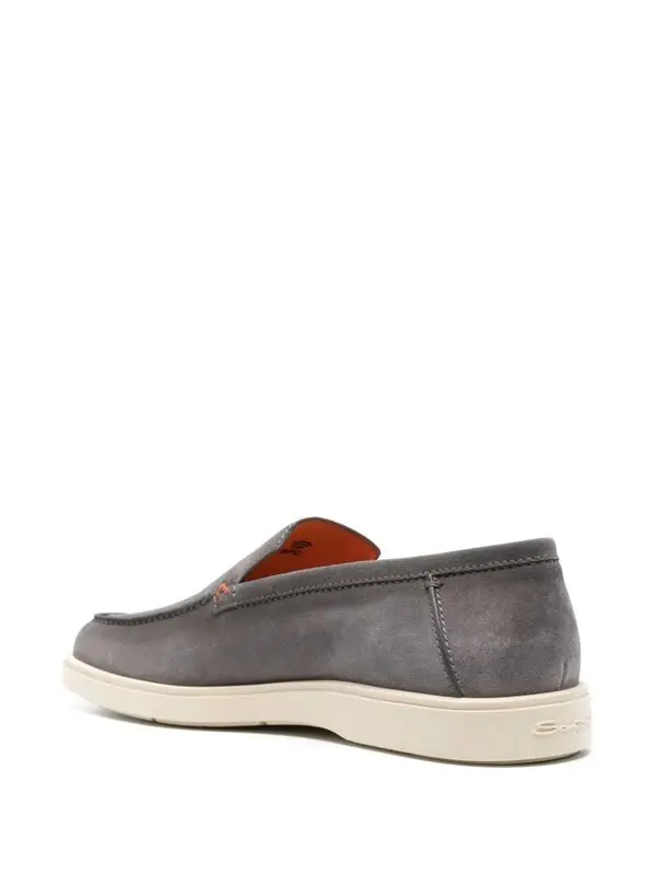 Santoni Gradient-effect Suede Loafers