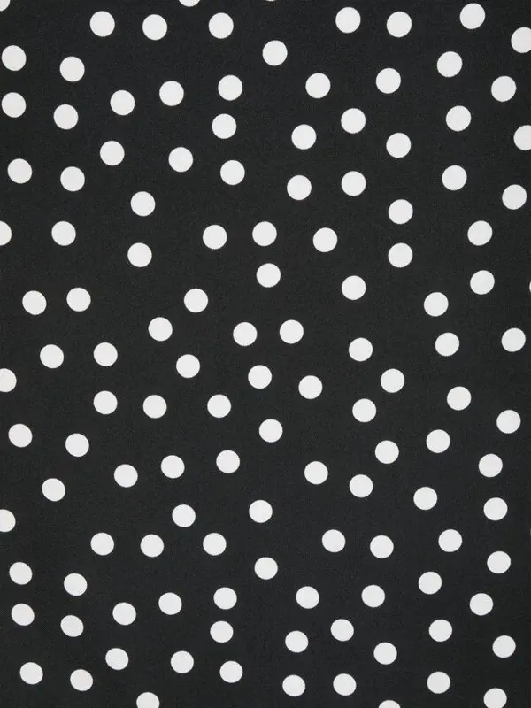 Dolce & Gabbana Polka-dot Silk Scarf
