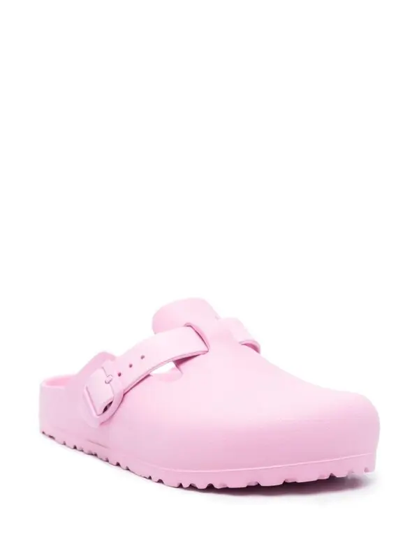 BIRKENSTOCK Boston Flat Mules - Pink