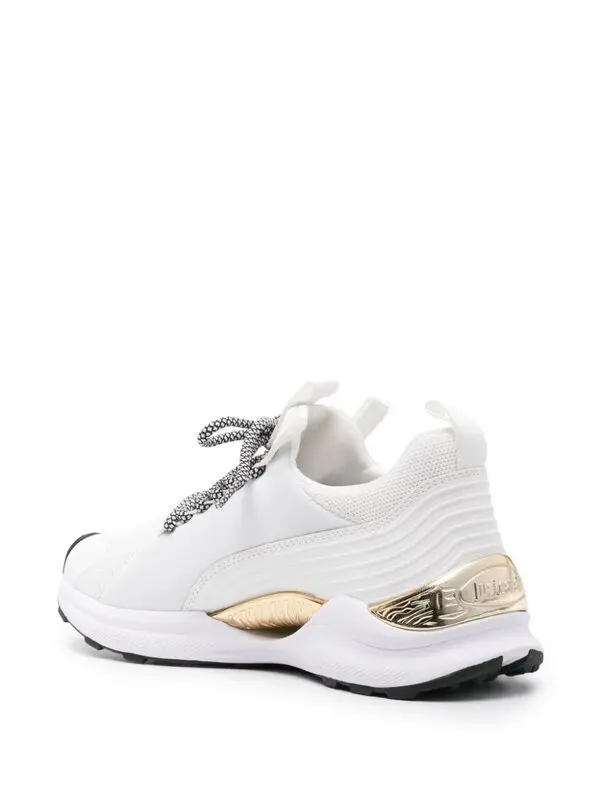 Just Cavalli Logo-print Lace-up Sneakers - White