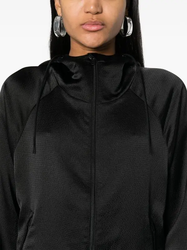 Y3 Textured Zipped Hoodie