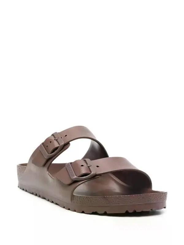 BIRKENSTOCK Arizona Pebbled Sandals - Brown