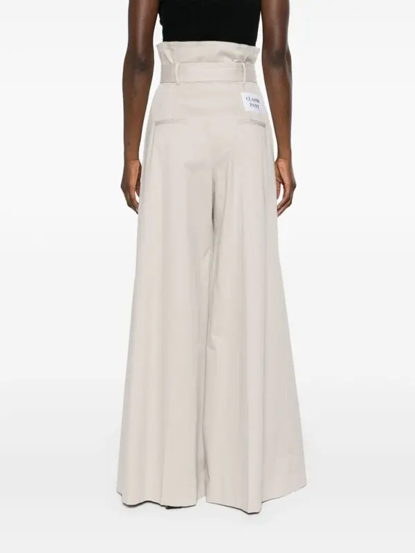 Moschino Belted Wide-leg Trousers