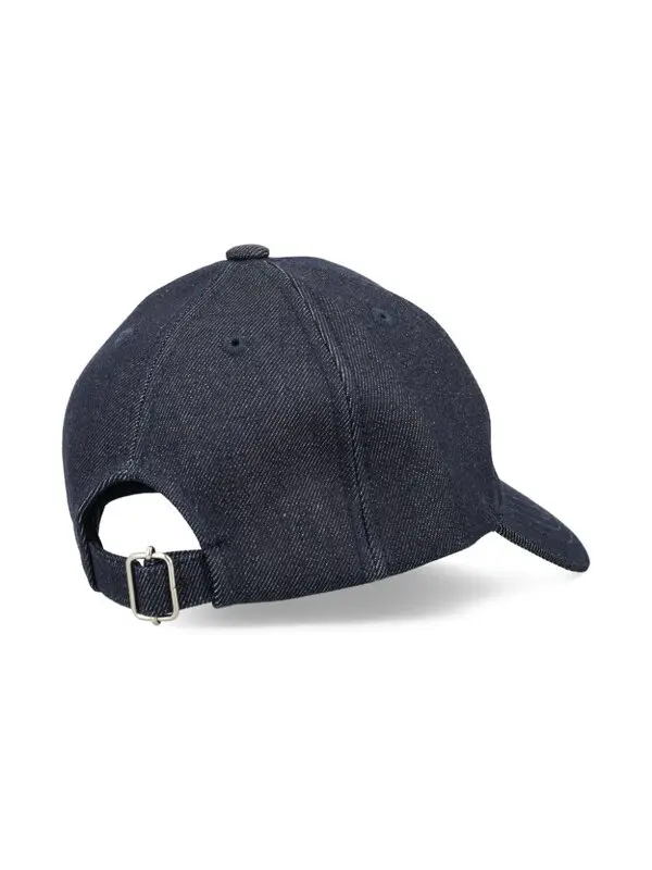 A.p.c. Eden Blondie Denim Baseball Cap