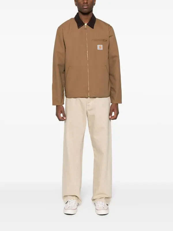Carhartt Work In Progress Detroit Canvas Jacket - Brown
