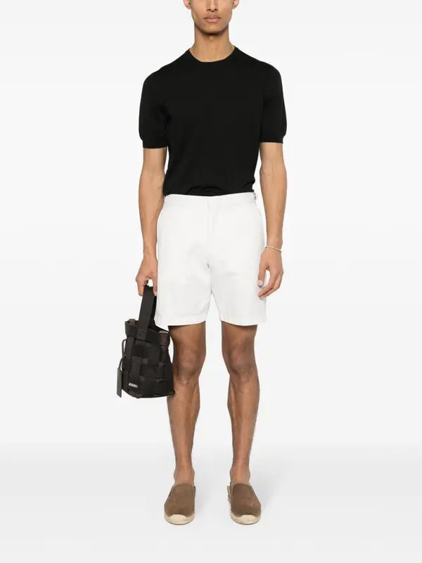 FILERIA Fine-knit Short-sleeved Jumper