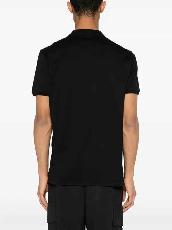 C.P. COMPANY Logo-appliqué Polo Shirt
