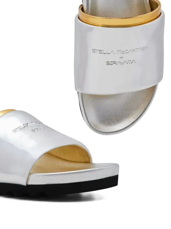 Stella McCartney X Sorayama Faux Leather Slides