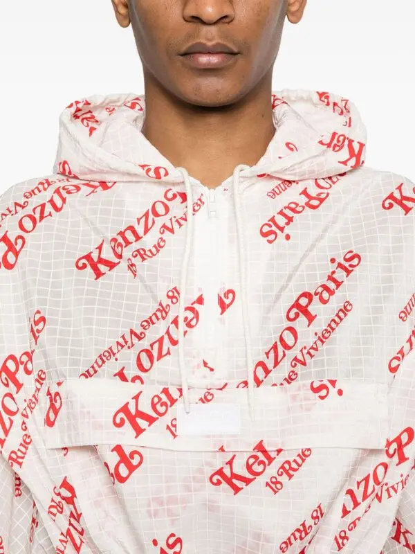 Kenzo Logo-print Windbreaker