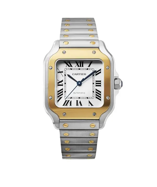 Cartier Santos De Gold Watch