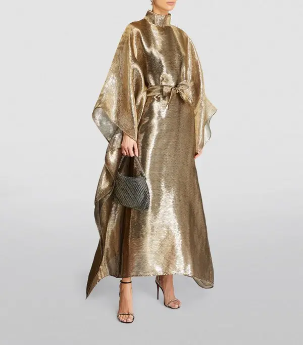 Taller Marmo Oasis Kaftan Maxi Dress - Gold | Editorialist