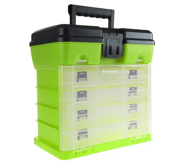 STALWART Portable Tool Box Small Parts Organi Zer W/ Drawers - One-color