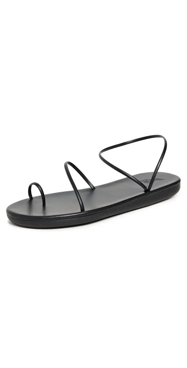 ANCIENT GREEK SANDALS Kansiz Sandals - Black