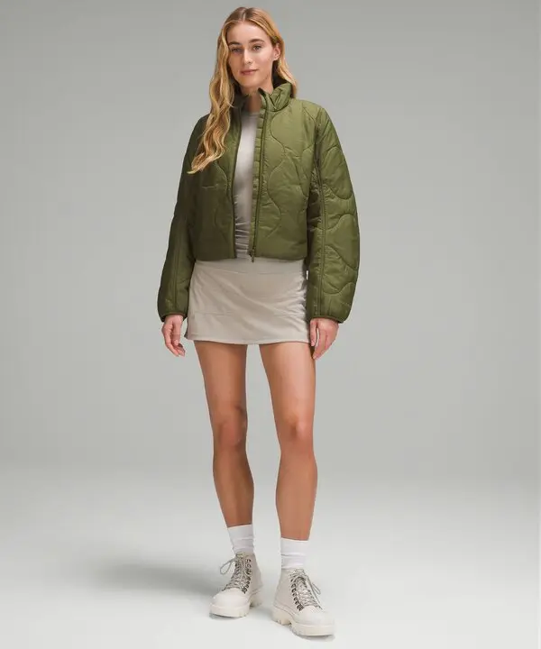 Lululemon Quilted Light Insulation Cropped Jacket