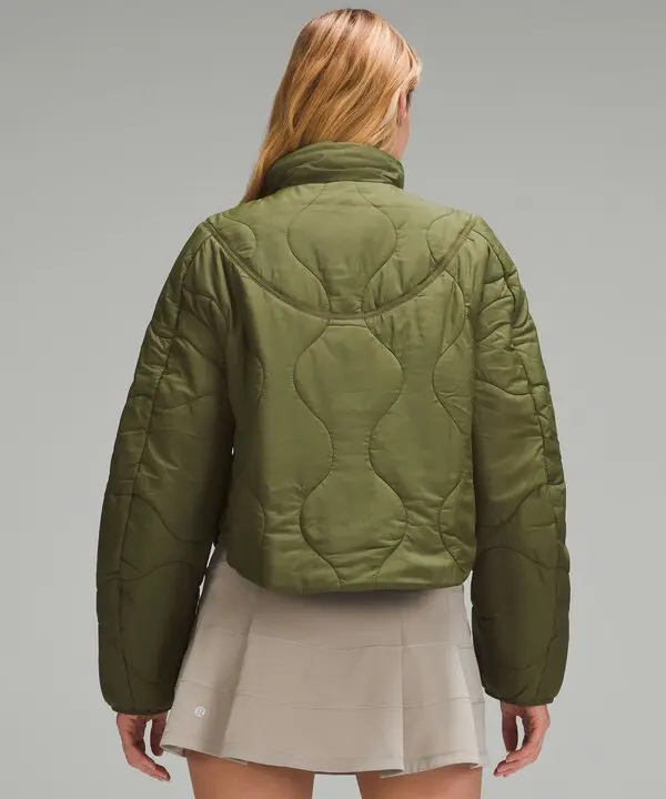 Lululemon Quilted Light Insulation Cropped Jacket