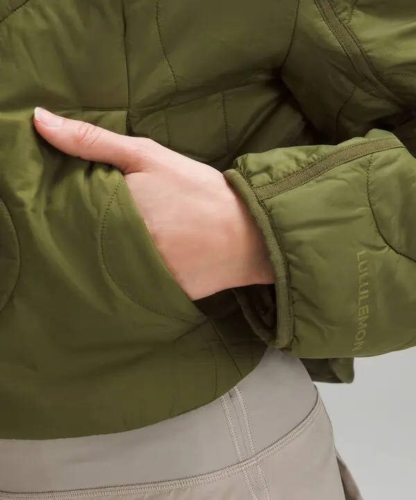 Lululemon Quilted Light Insulation Cropped Jacket