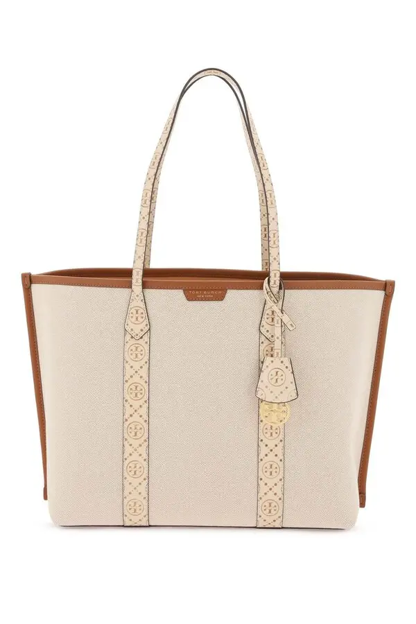 Tory Burch Canvas Perry Shopping Bag