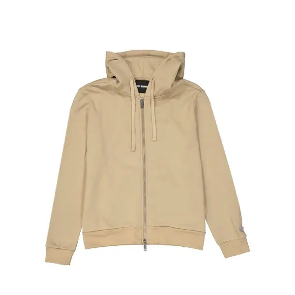 LES HOMMES Hooded Zip Sweatshirt