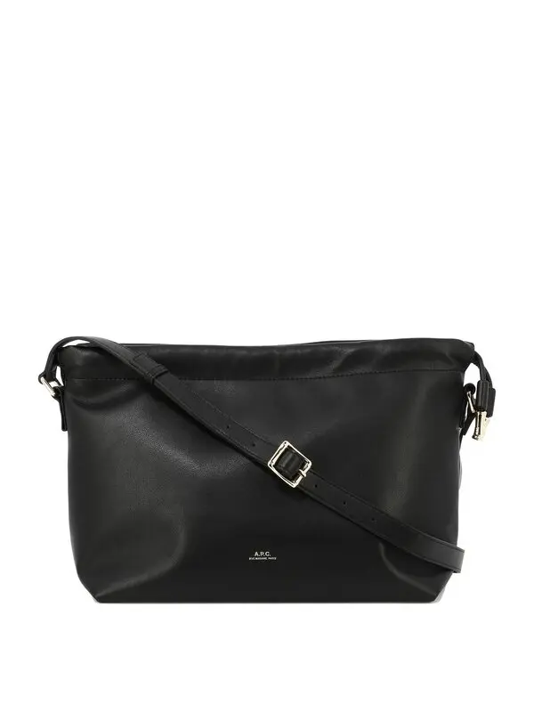 A.p.c. Ninon Shoulder Bag - Black