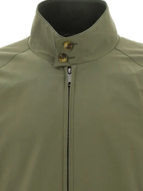 BARACUTA G9 Harrington Bomber Jacket - Green