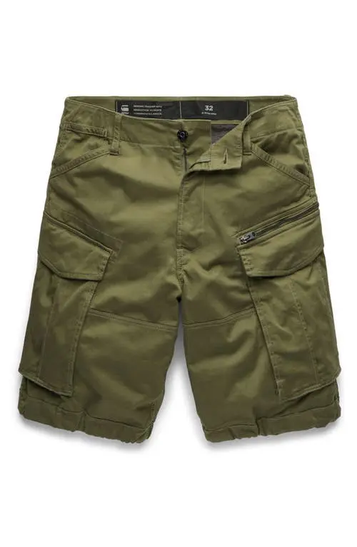 G-star Raw Rovic Zip Loose Shorts - Sage