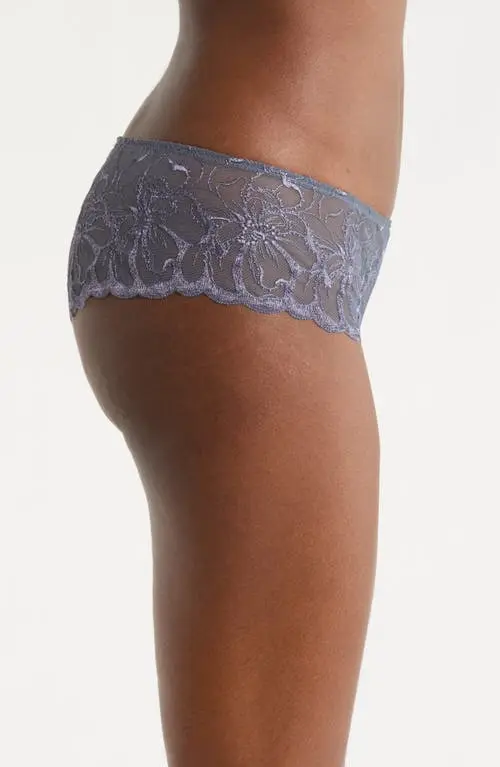 Chantelle Fleurs Lace Hipster Panties - Fancy Grey