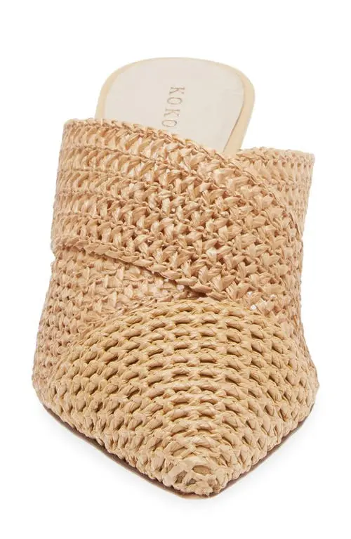 KOKO + PALENKI Teslee Raffia Sandals