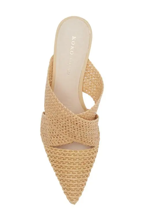 KOKO + PALENKI Teslee Raffia Sandals