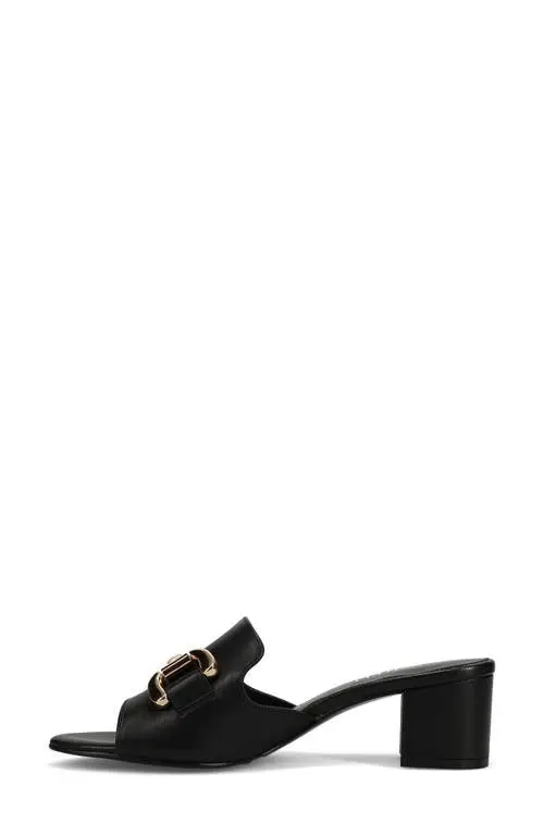 Vaneli Oksana Block Heel Sandal - Black