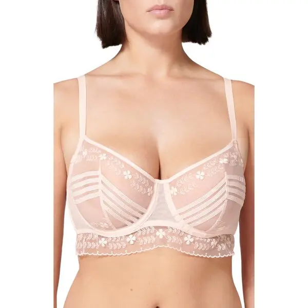 Simone Perele Marthe Demi Underwire Bra - Petal Powder