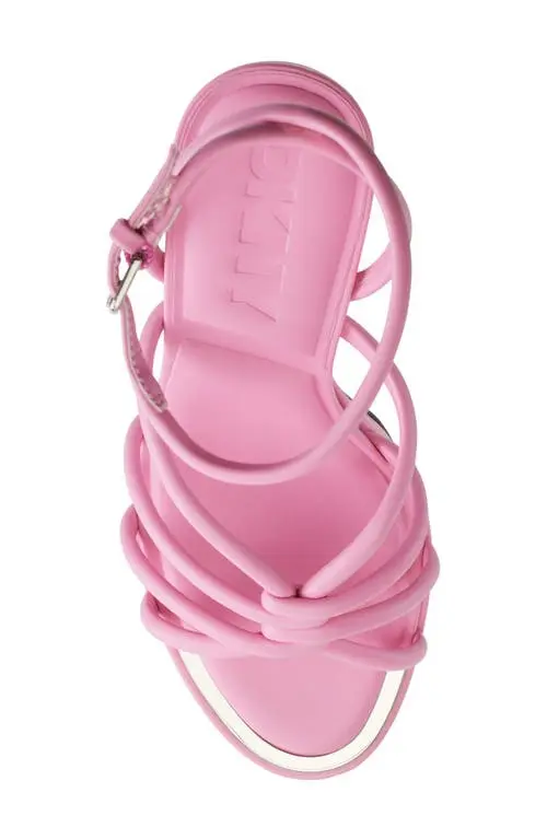 Dkny Ankle Strap Platform Sandal