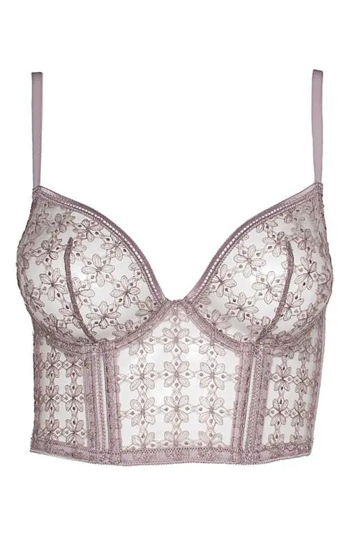 HUIT Caf Fleur Bustier - Taupe