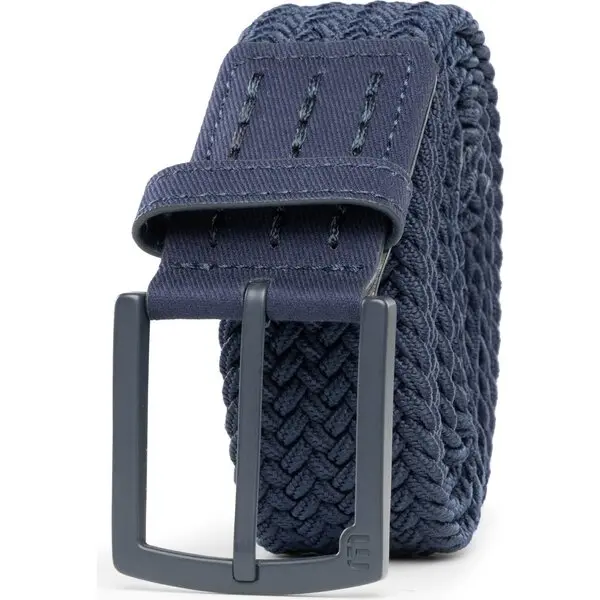 Travis Mathew Grade 2.0 Braided Belt - Blue Nights