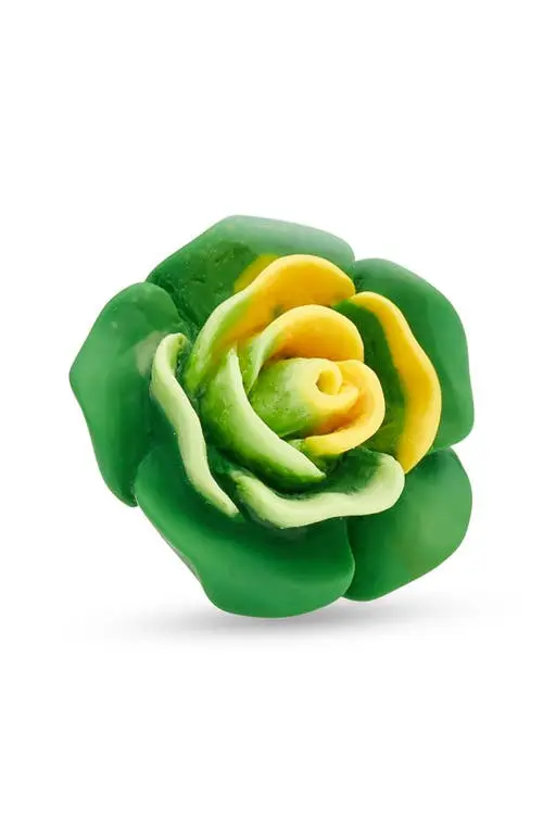 CLIFTON WILSON Floral Lapel Pin - Green