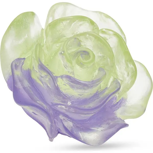 CLIFTON WILSON Purple Pastel Lapel Flower - Green
