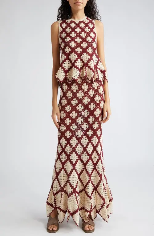 Ulla Johnson Crochet Sleeveless Sweater
