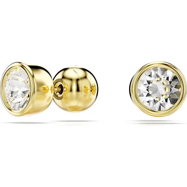 SWAROVSKI Imber Crystal Stud Earrings - Gold