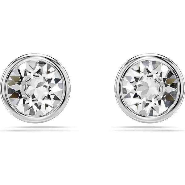 SWAROVSKI Imber Crystal Stud Earrings - Silver