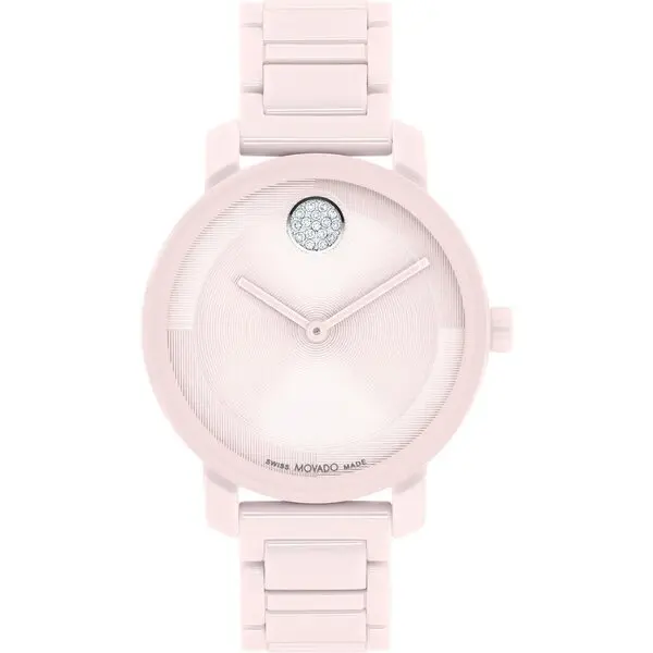 Movado Evolution 2.0 Bracelet Watch - Blush