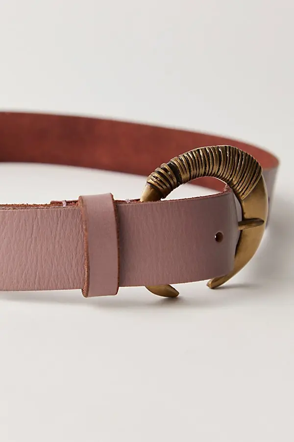 Free People Artemis Buckle Belt In Sugar Plum - 38% Off  display picture 1