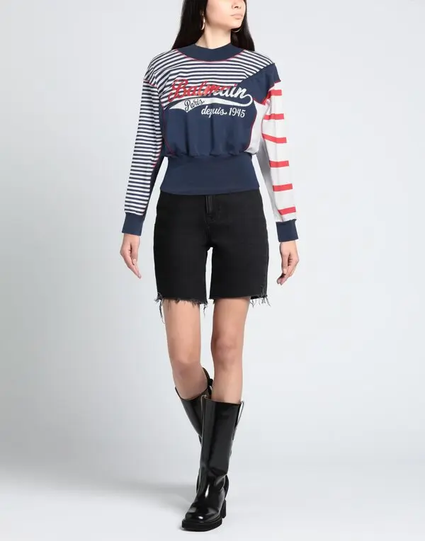 Balmain Sweatshirt With Brand Logo