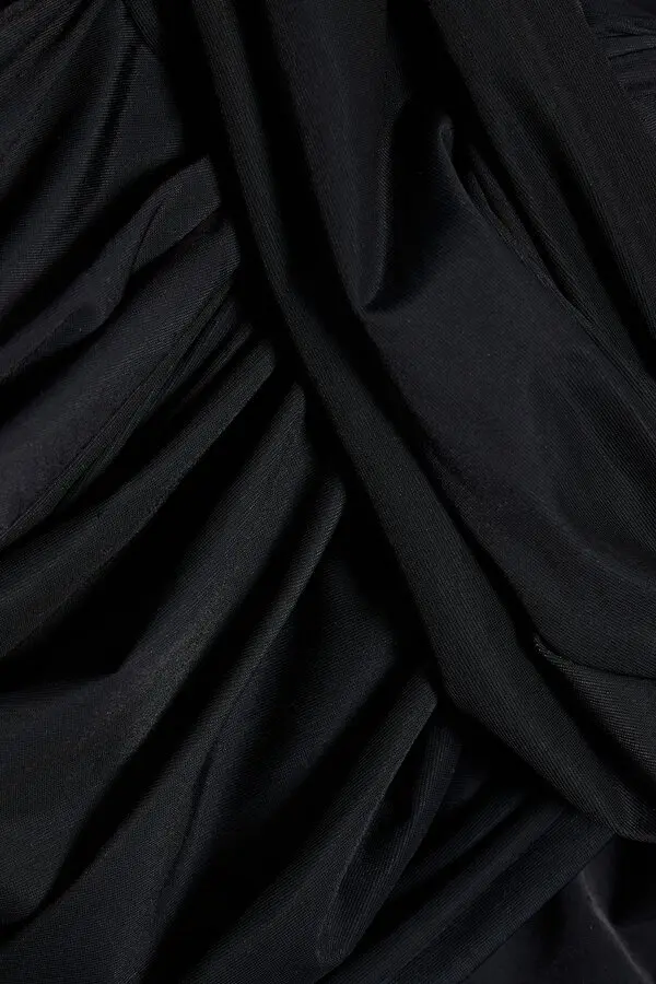 Alexander Wang Ruched Stretch-mesh Mini Dress