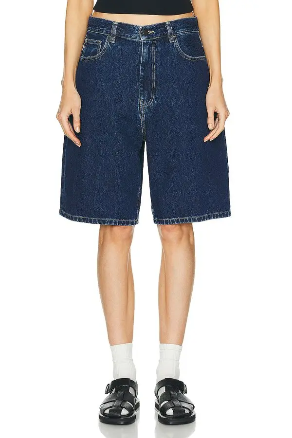 Carhartt Work In Progress Brandon Short - Blue Stone Washed
