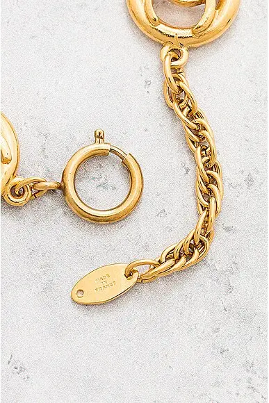 Chanel Coco Mark Bracelet In Metallic