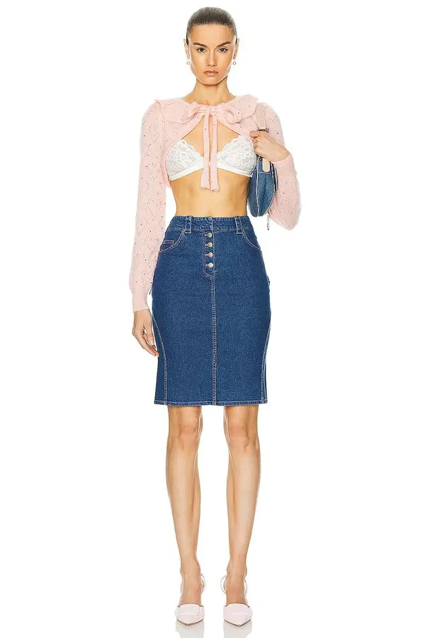 Dior Denim Skirt