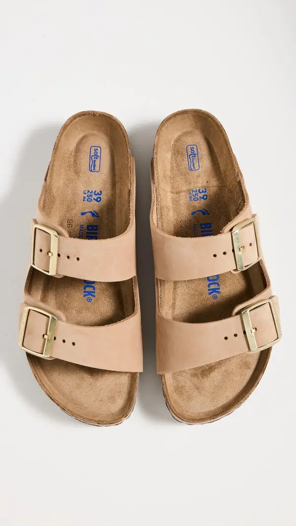 BIRKENSTOCK Arizona Soft Footbed Sandals - Sandcastle