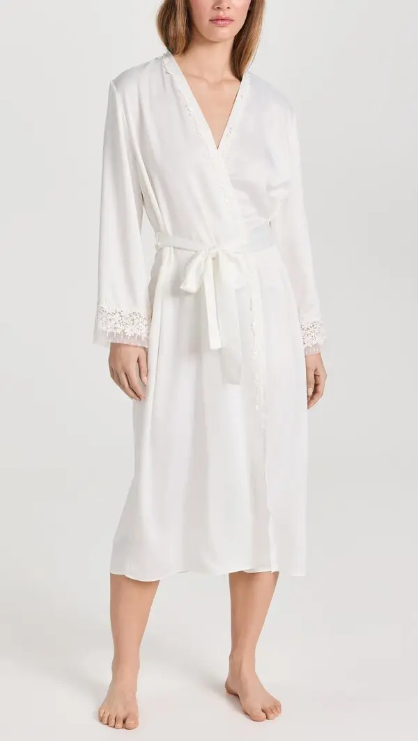 Flora Nikrooz Showstopper Charmeuse Robe