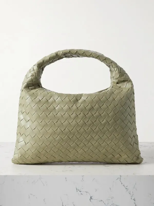 Bottega Veneta Hop Small Shoulder Bag - Green