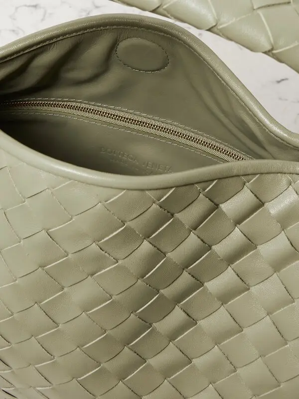 Bottega Veneta Hop Small Shoulder Bag - Green